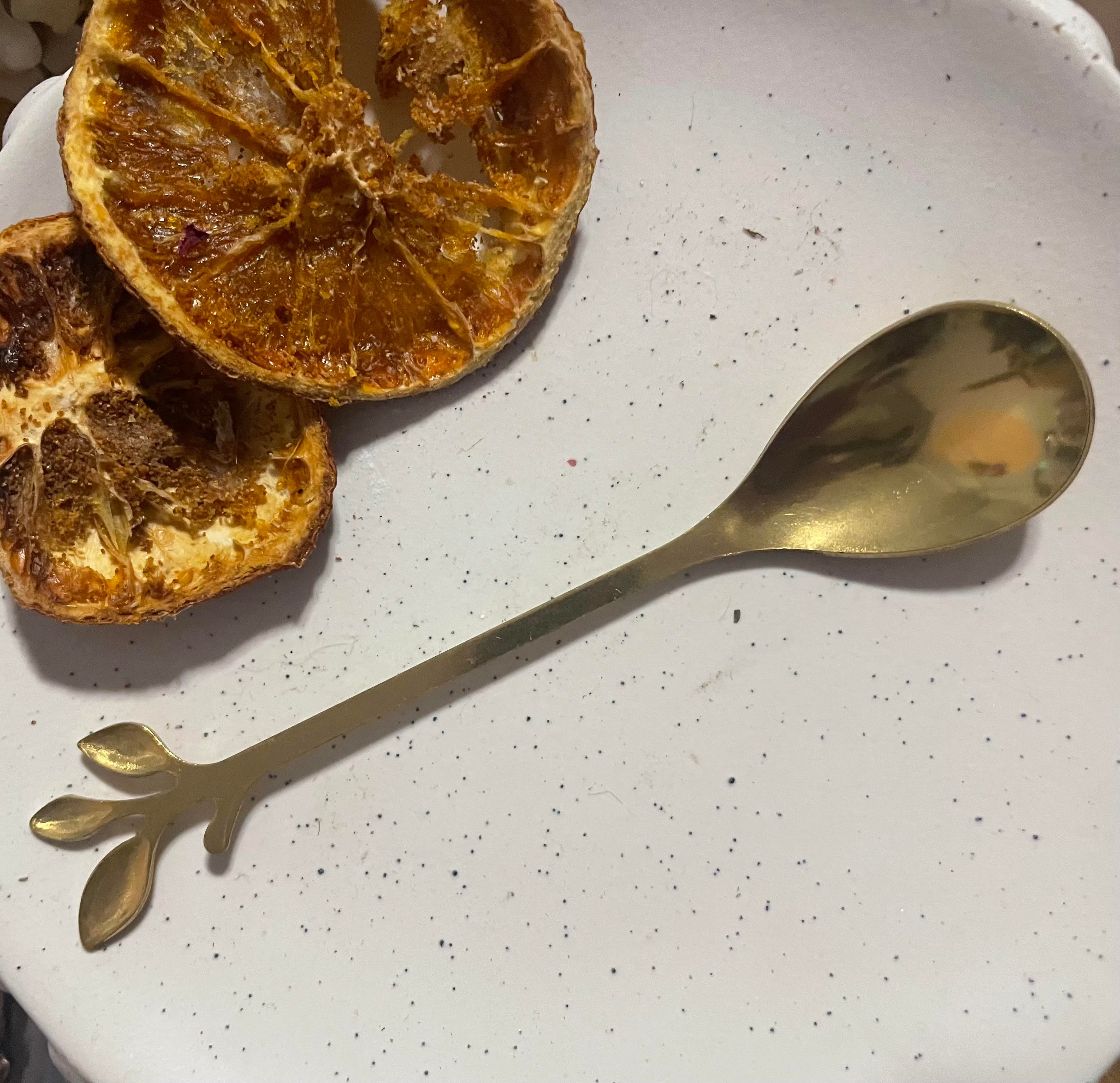 Gold Leaf Teaspoon | Murray Forrest Friends